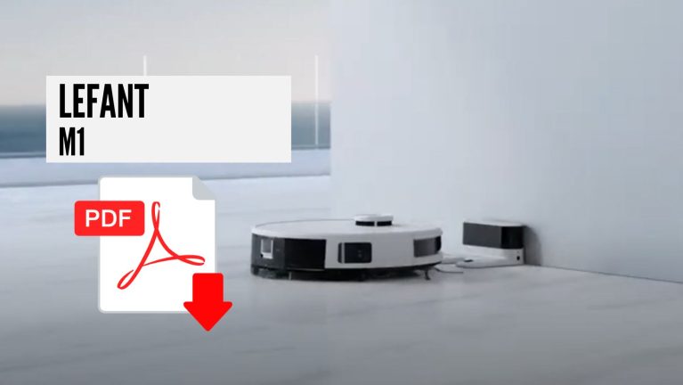 Lefant M1, Robot aspirateur laveur | Mode d'emploi [PDF]