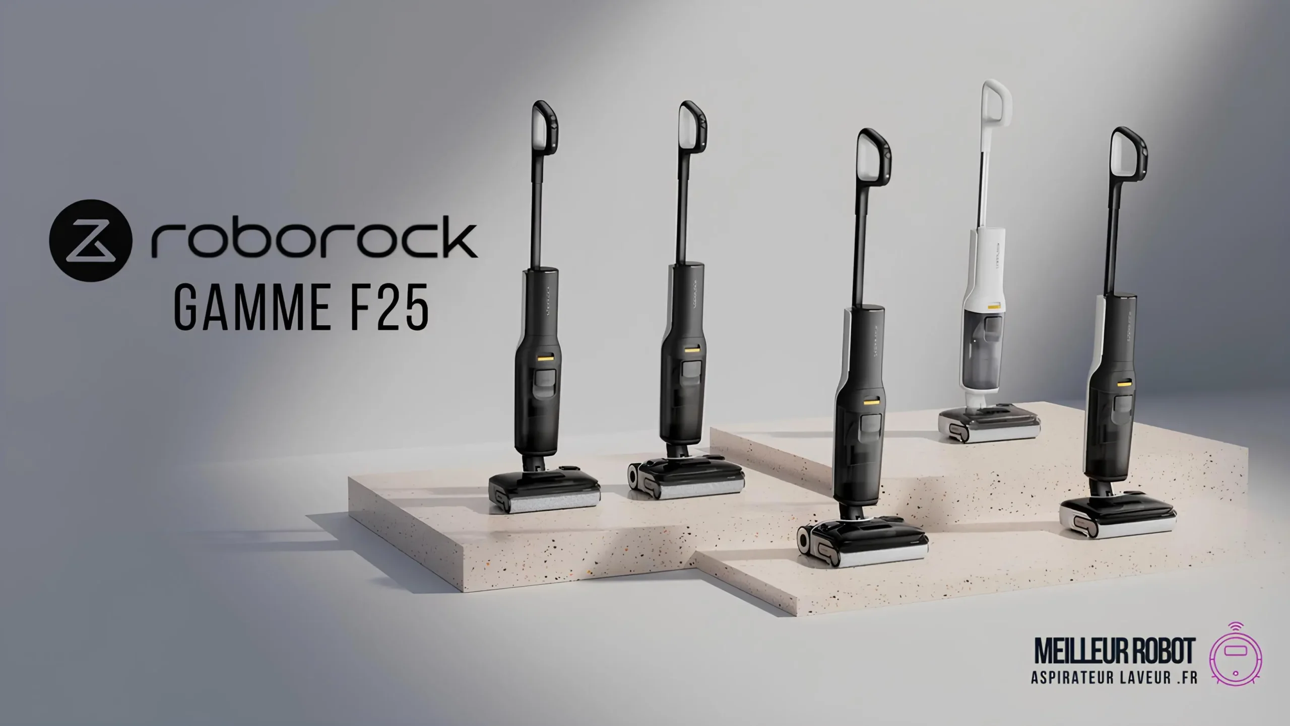 Roborock tease sa série F25 avec 5 nouveaux aspirateurs laveurs ...