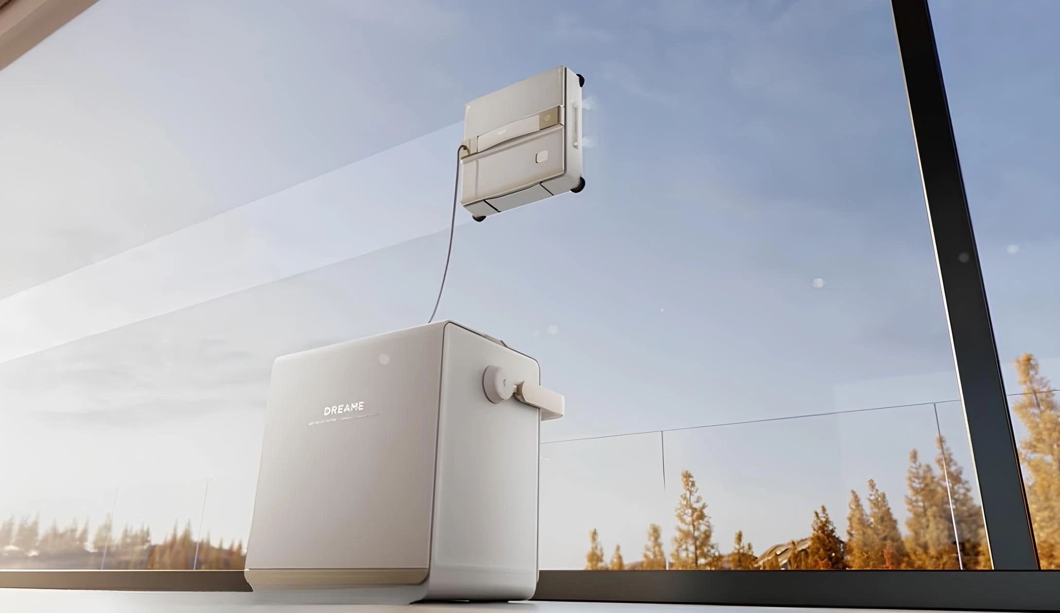 Dreame lance les C1 et C1 Station : ses deux premiers robots lave-vitres